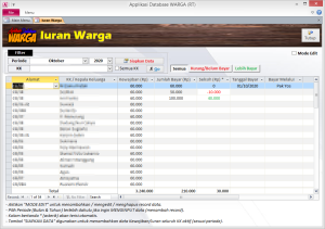 Software.web.id - Aplikasi Database WARGA